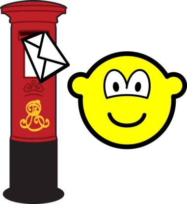 Letter posting buddy icon : Buddy icons @ emofaces.com