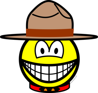 Canadian mountie smile : Smilies @ emofaces.com